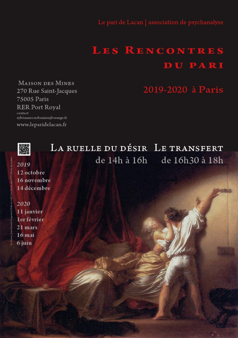 Les Rencontres du Pari 2019-2020 à Paris en visioconférence – Le Pari ...